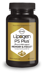 Lipogen PS Plus | Brain health dietary supplement | Nootropic